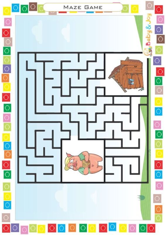 Maze Game – BabyandJoy – toys for Babies and Kids